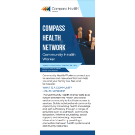 Community Health Worker Rack Card